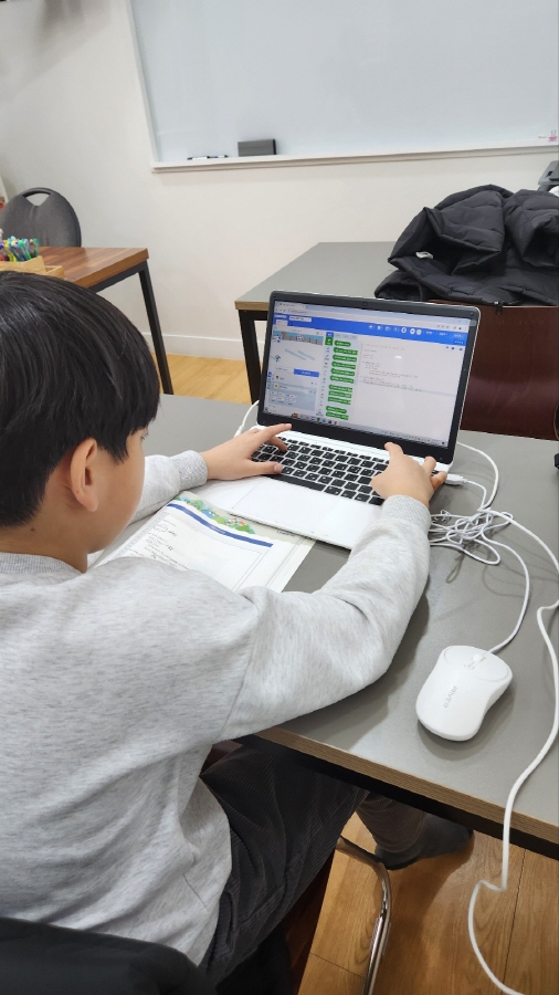 Epl기초반 대구로봇학원 대구코딩학원 엔트리 공부 이번에 어떤 블록코딩을 하나 보요줘 코딩학원 로봇학원